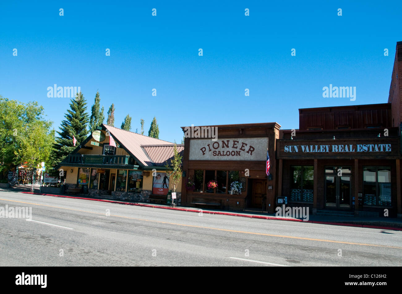 Ketchum town centre hi-res stock photography and images - Alamy