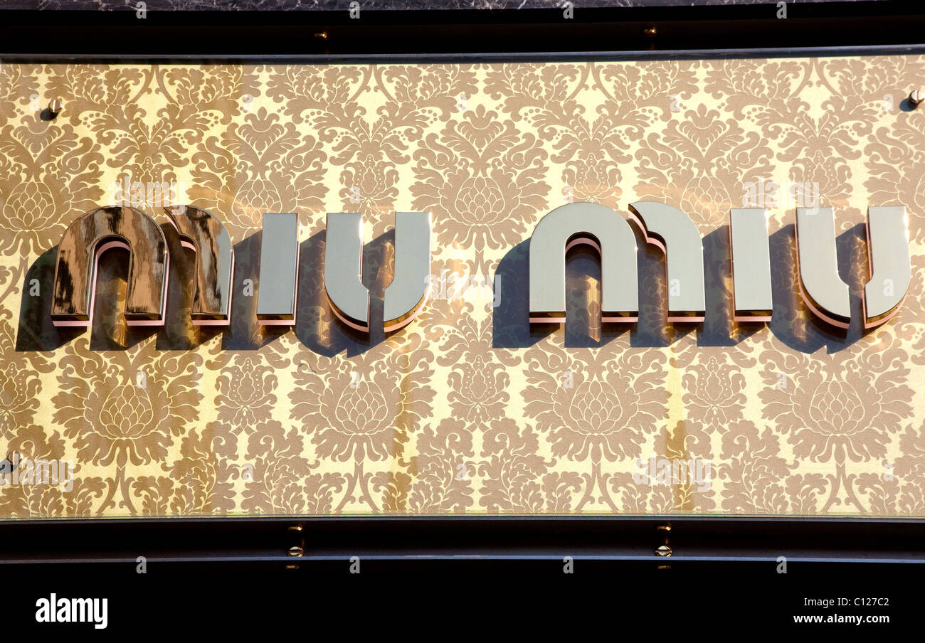 Miu logo hi-res stock photography and images - Alamy