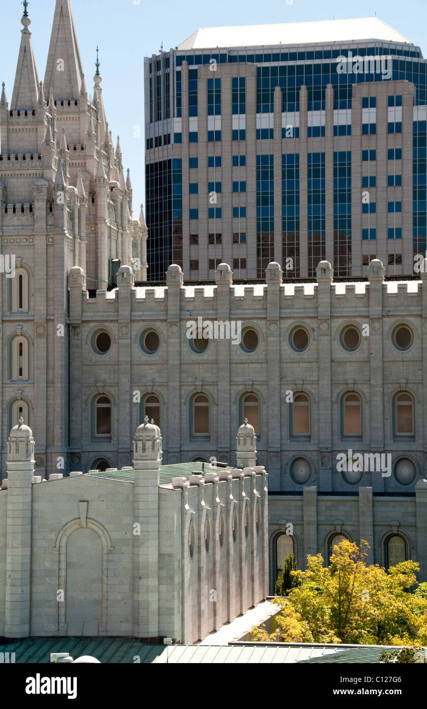Salt Lake Temple,Built 1853 completed in1893 by Brigham Young,Temple ...