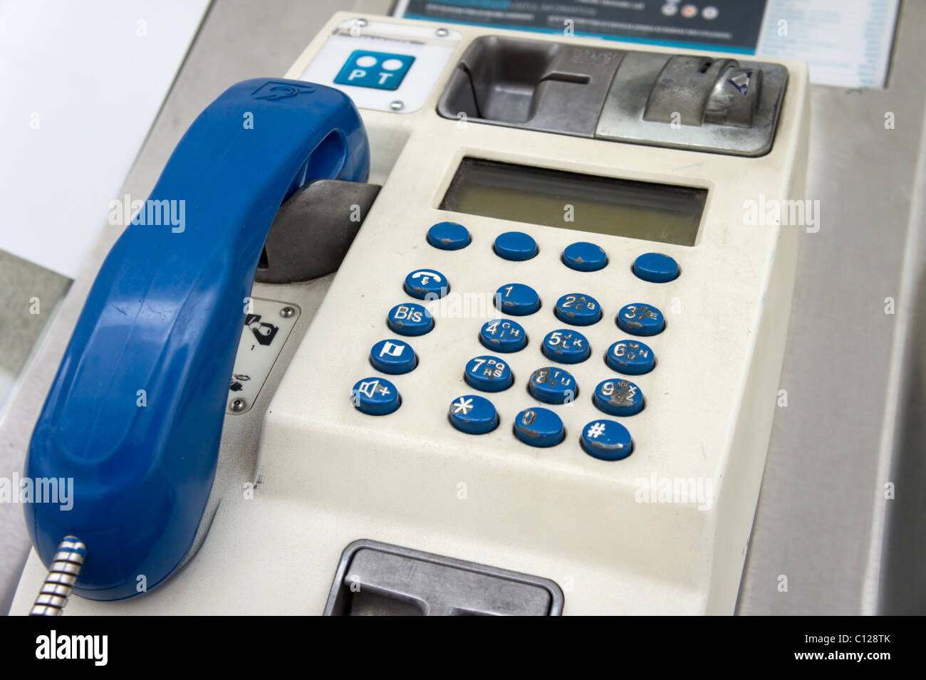 Inside public telephone box hi-res stock photography and images - Alamy