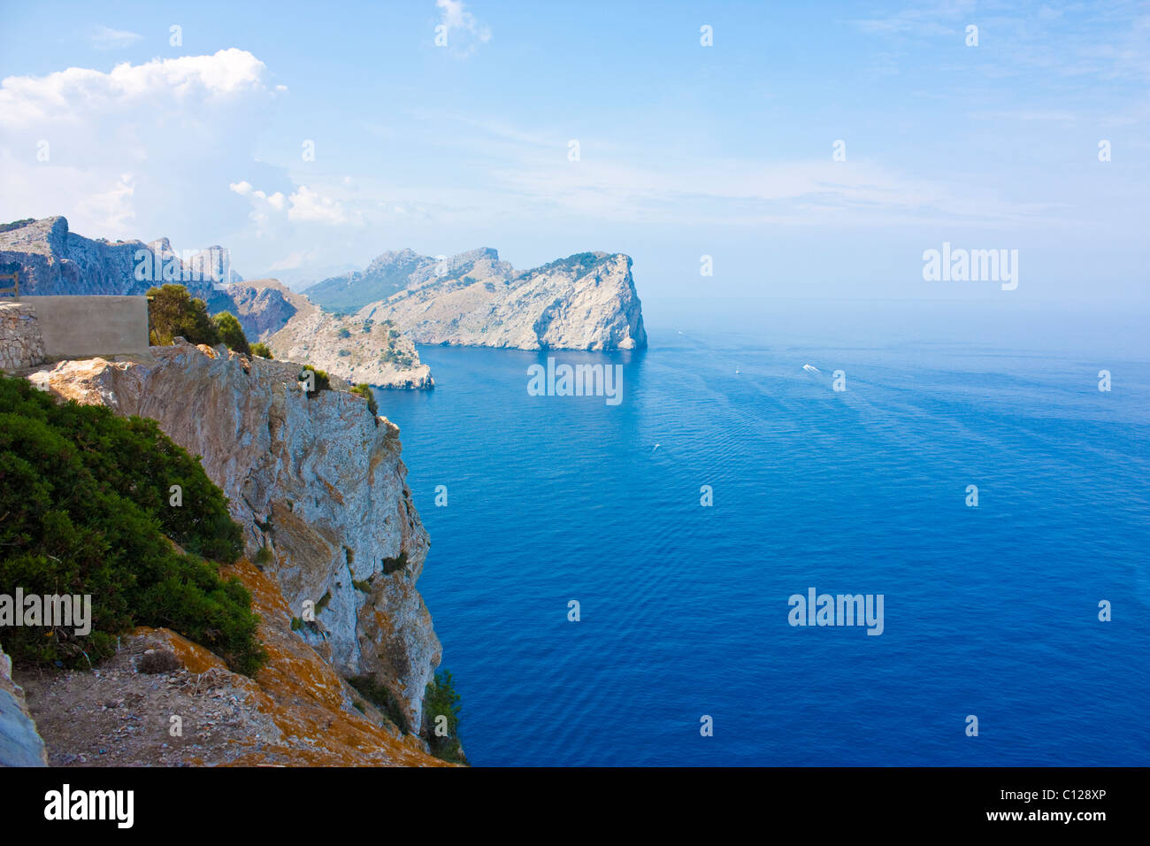 cap de formentor view from majorca northern point Stock Photo - Alamy
