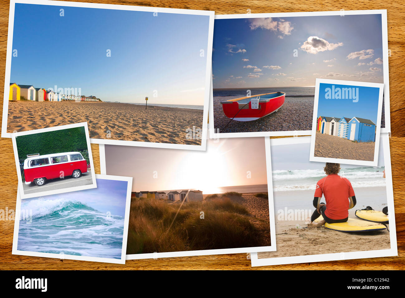 Typical british summer holiday hi-res stock photography and images - Alamy
