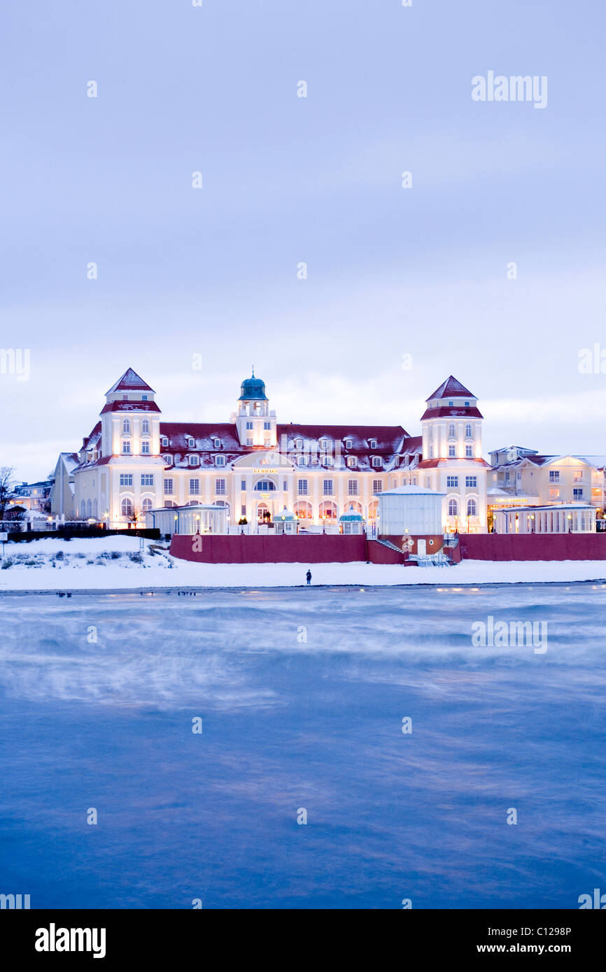 Spa Hotel, Binz, Baltic Sea resort, Ruegen, Rugia Island, Mecklenburg ...