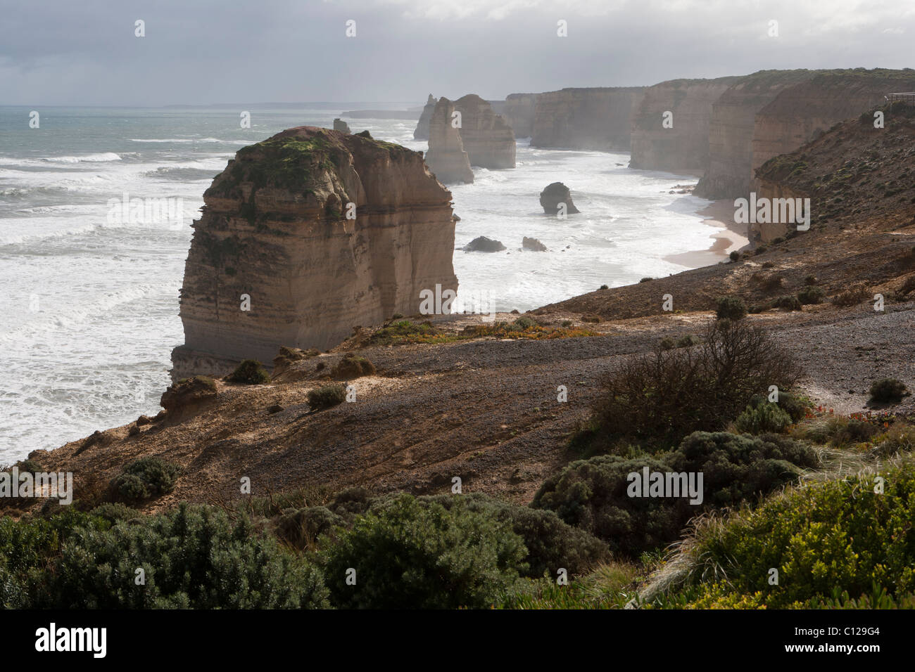 Twelve Apostles rock formation. Victoria, Australia Stock Photo - Alamy