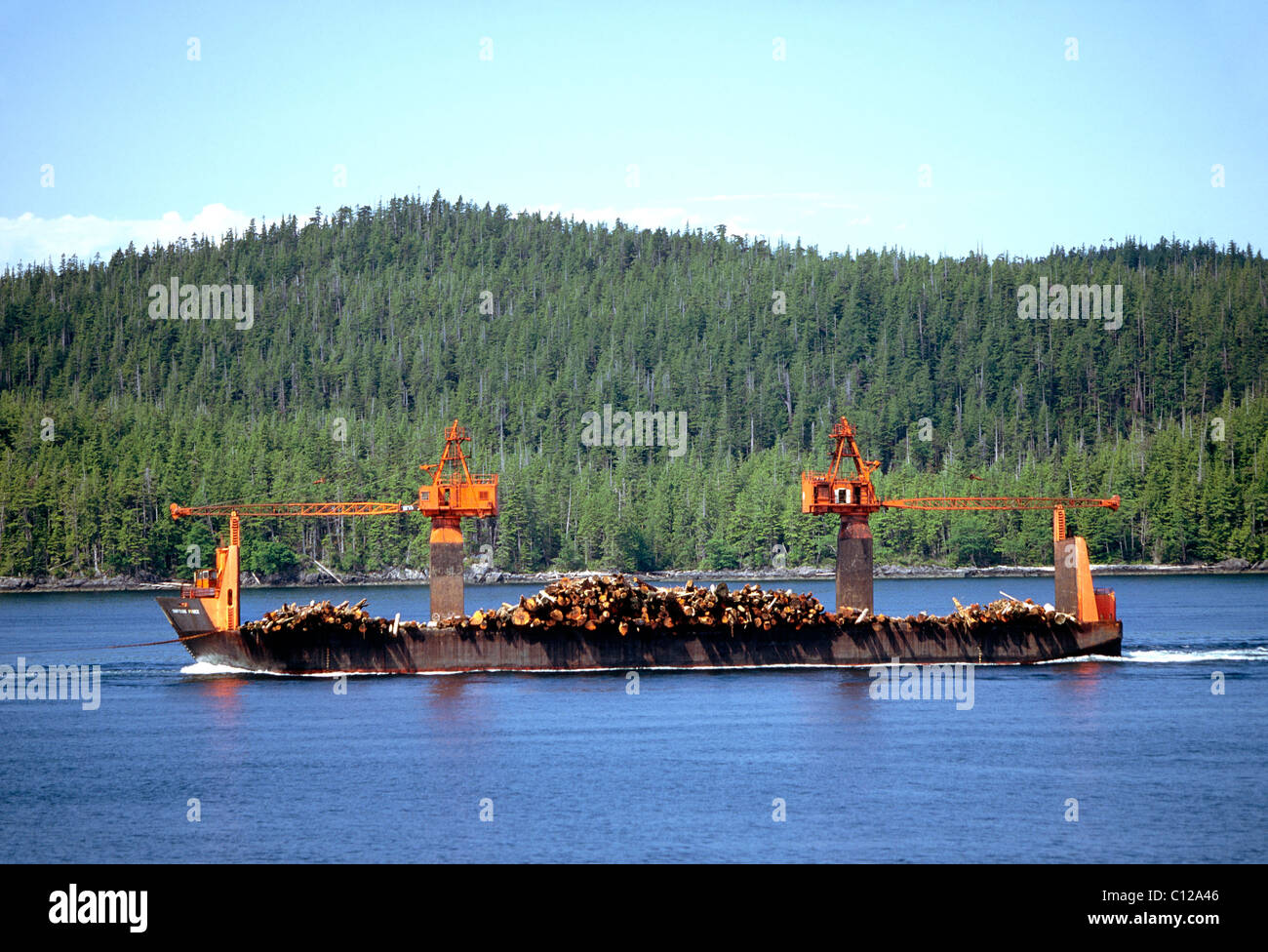 Inland barge transport hi-res stock photography and images - Alamy