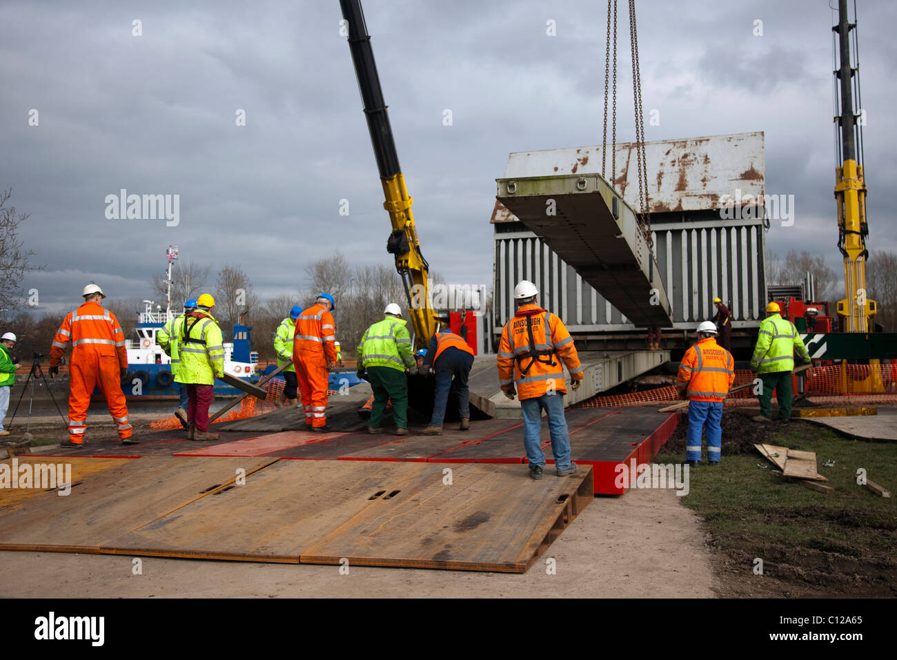Delivery of Alstom National Grid Transformer, Cooperation between ...