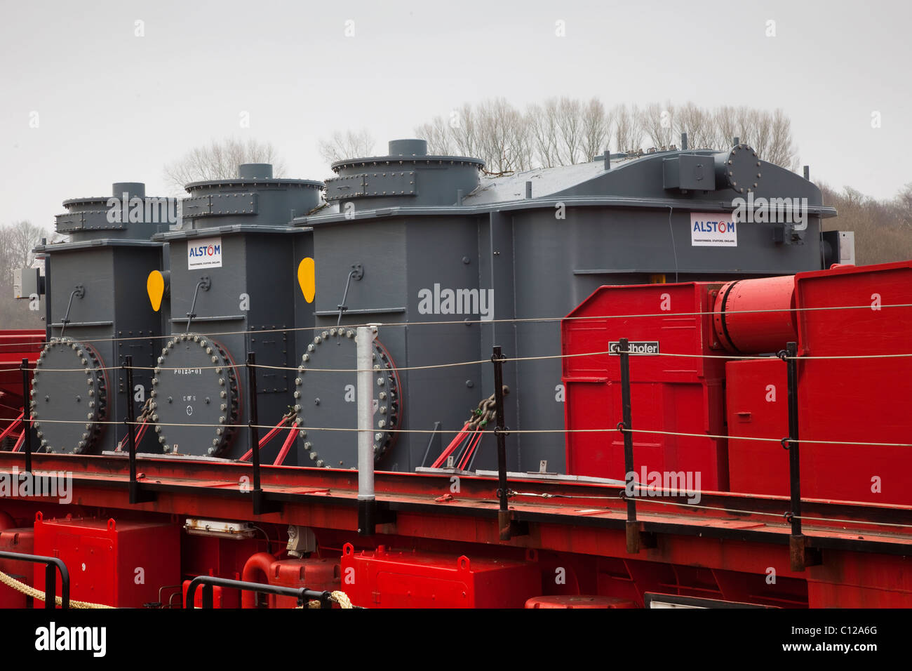 Delivery of Alstom National Grid Transformer, Cooperation between ...