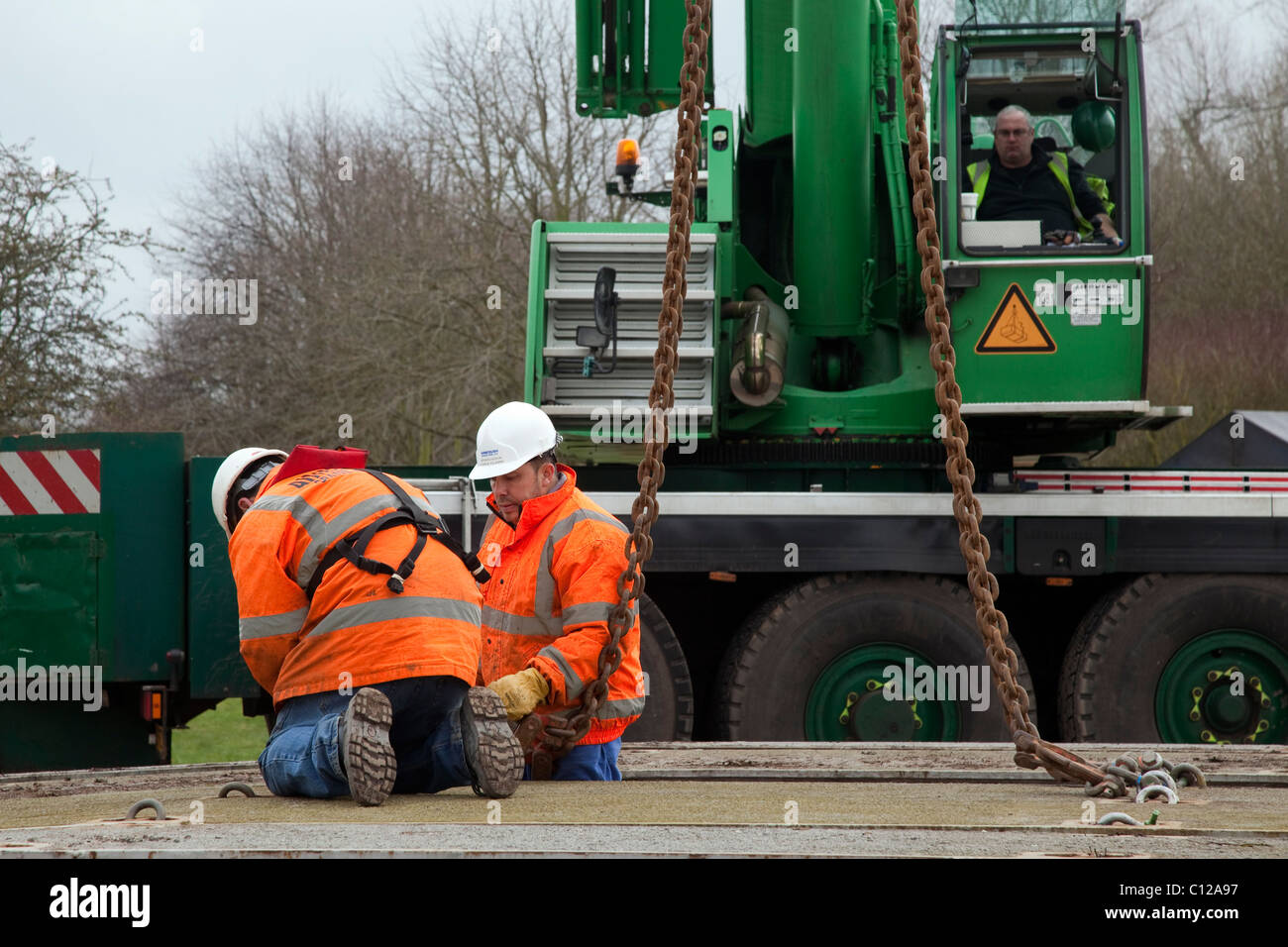 Delivery of Alstom National Grid Transformer, Preston from the barge ...