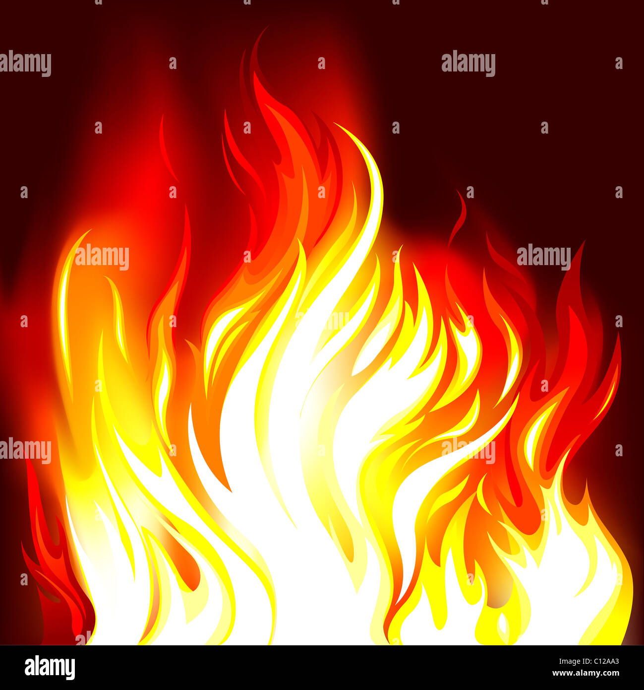 Fire Flames Background Stock Photo - Alamy
