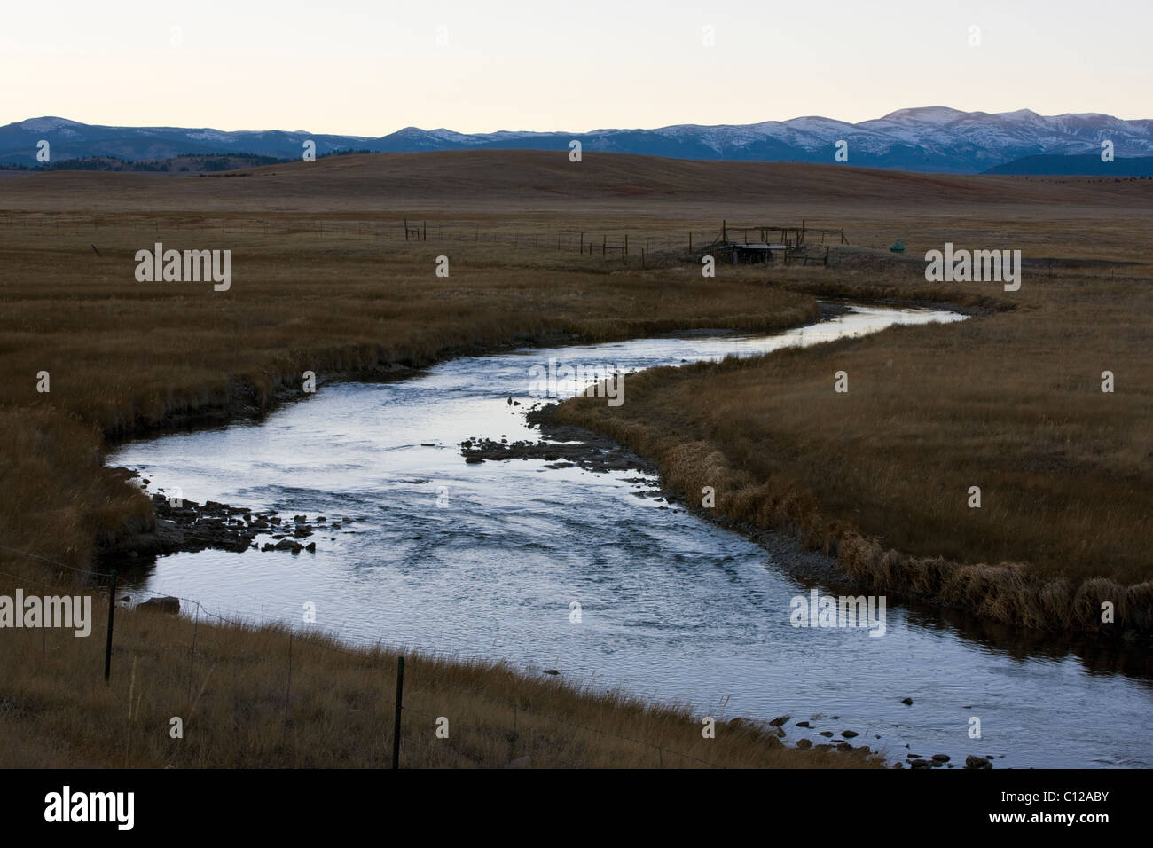 Clear sky reflecting off water hi-res stock photography and images - Alamy