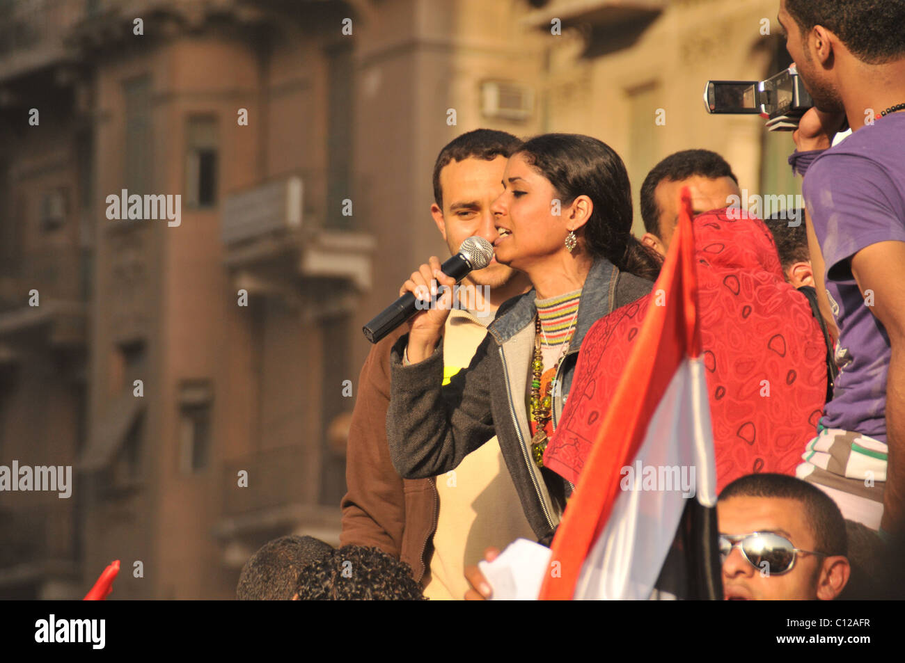 Celebratory scenes in Tahrir Square following appointment of new PM ...
