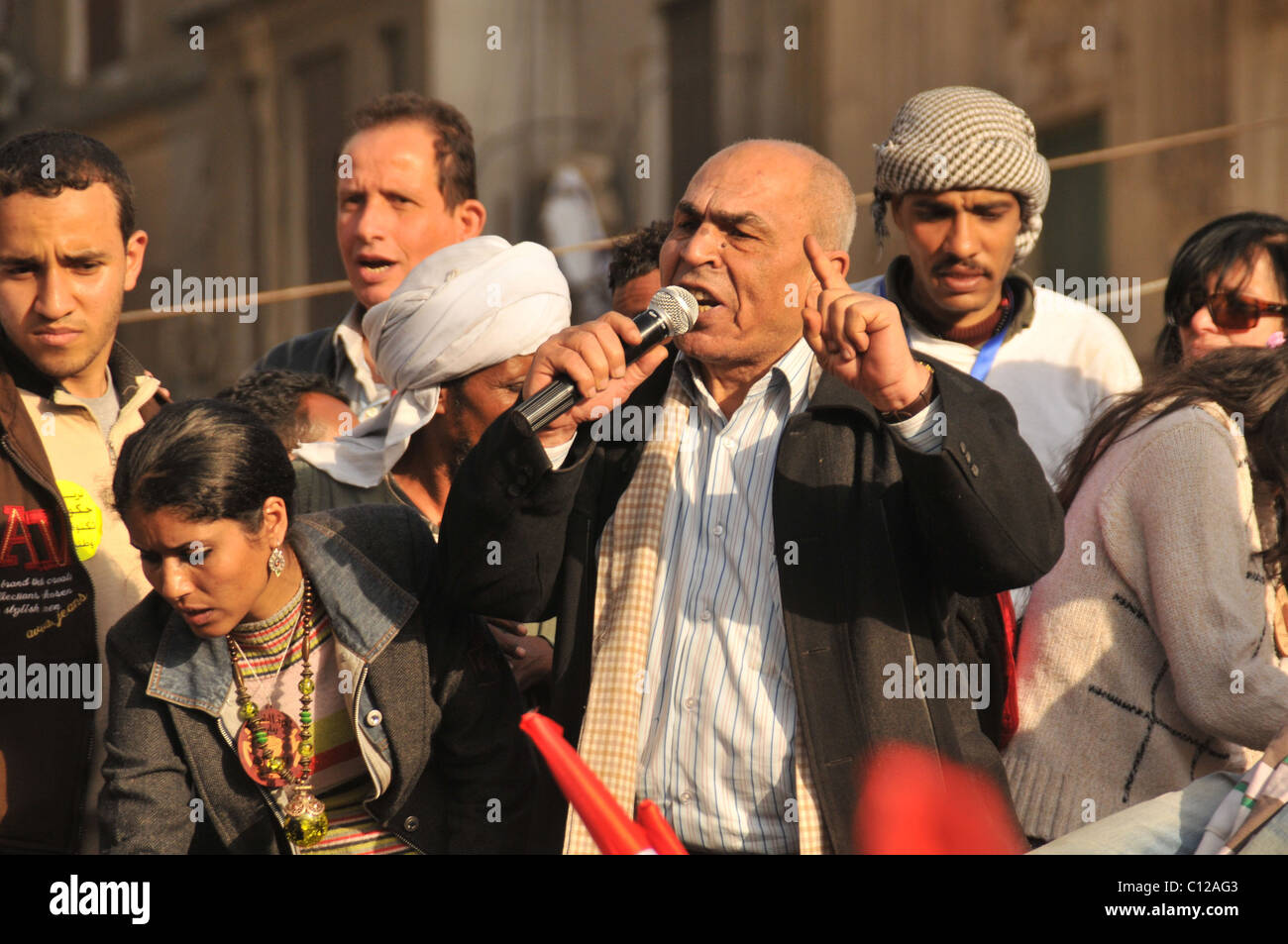 Celebratory scenes in Tahrir Square following appointment of new PM ...