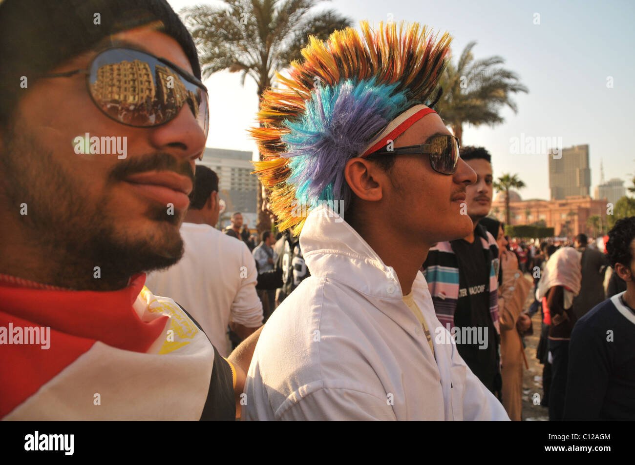 Celebratory scenes in Tahrir Square following appointment of new PM ...
