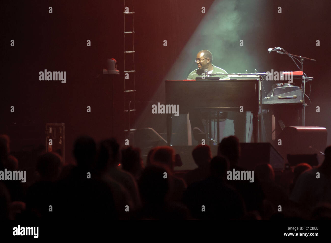 Tim Camron performs at Power Band Pavilion in Sacramento CA Stock Photo ...