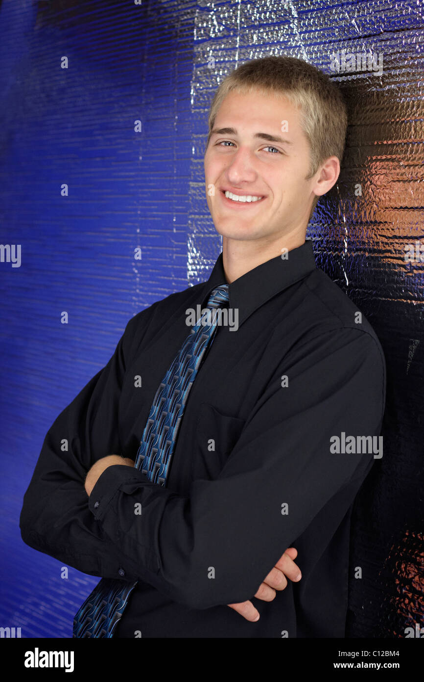 A teenage American boy Stock Photo - Alamy
