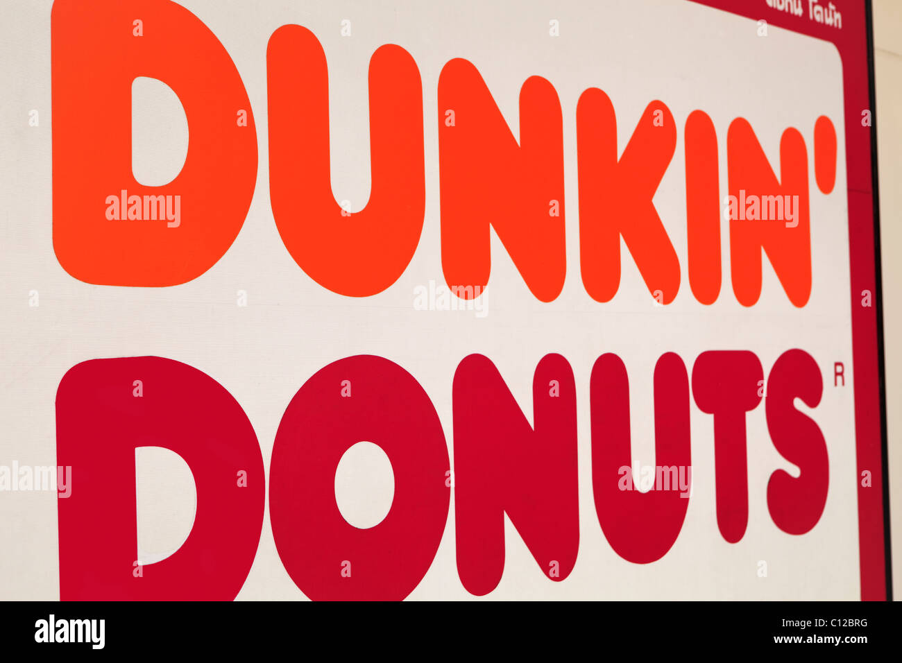 Dunkin donuts logo hi-res stock photography and images - Alamy