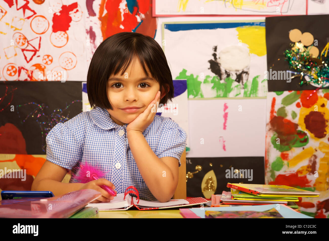 Students facing forward classroom hi-res stock photography and images ...