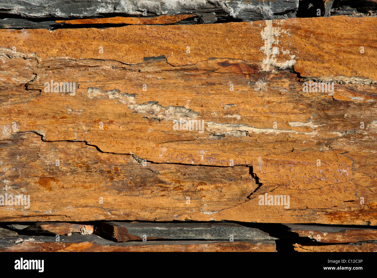 Background texture of earthy colored shale stone Stock Photo - Alamy