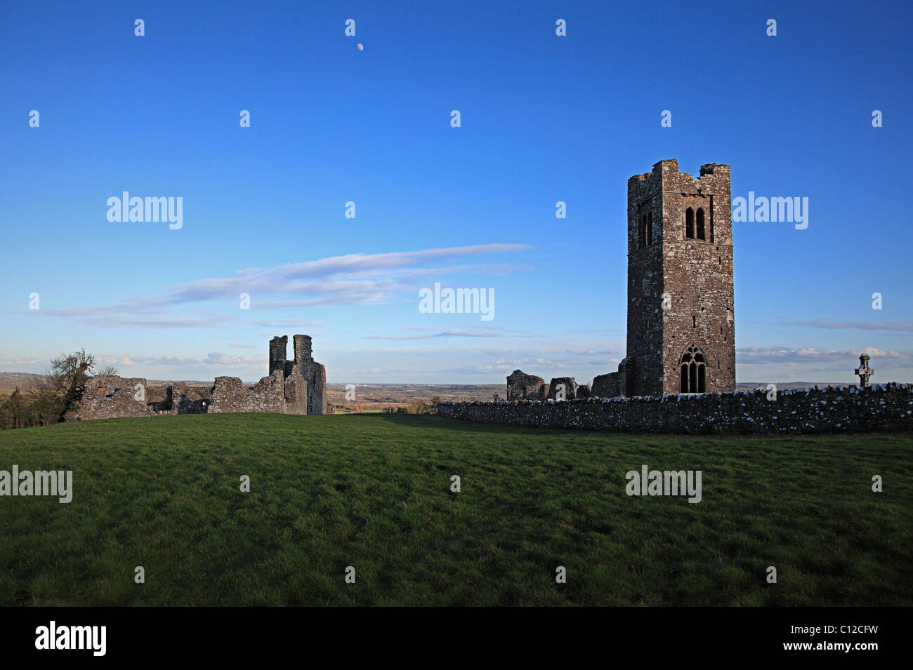 Slane Abbey Co. Meath Ireland Stock Photo - Alamy