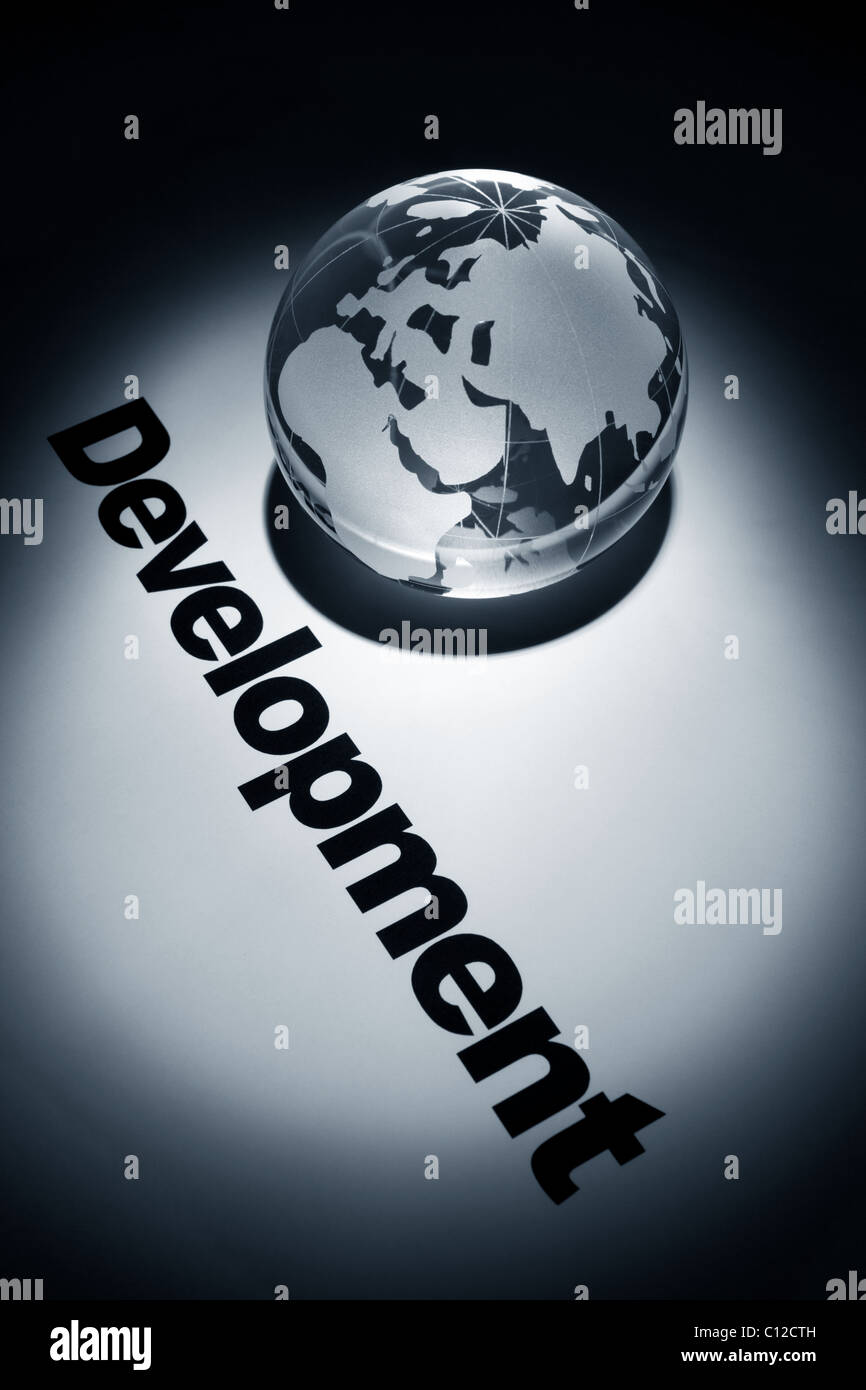 globe, concept of Global Development Stock Photo - Alamy