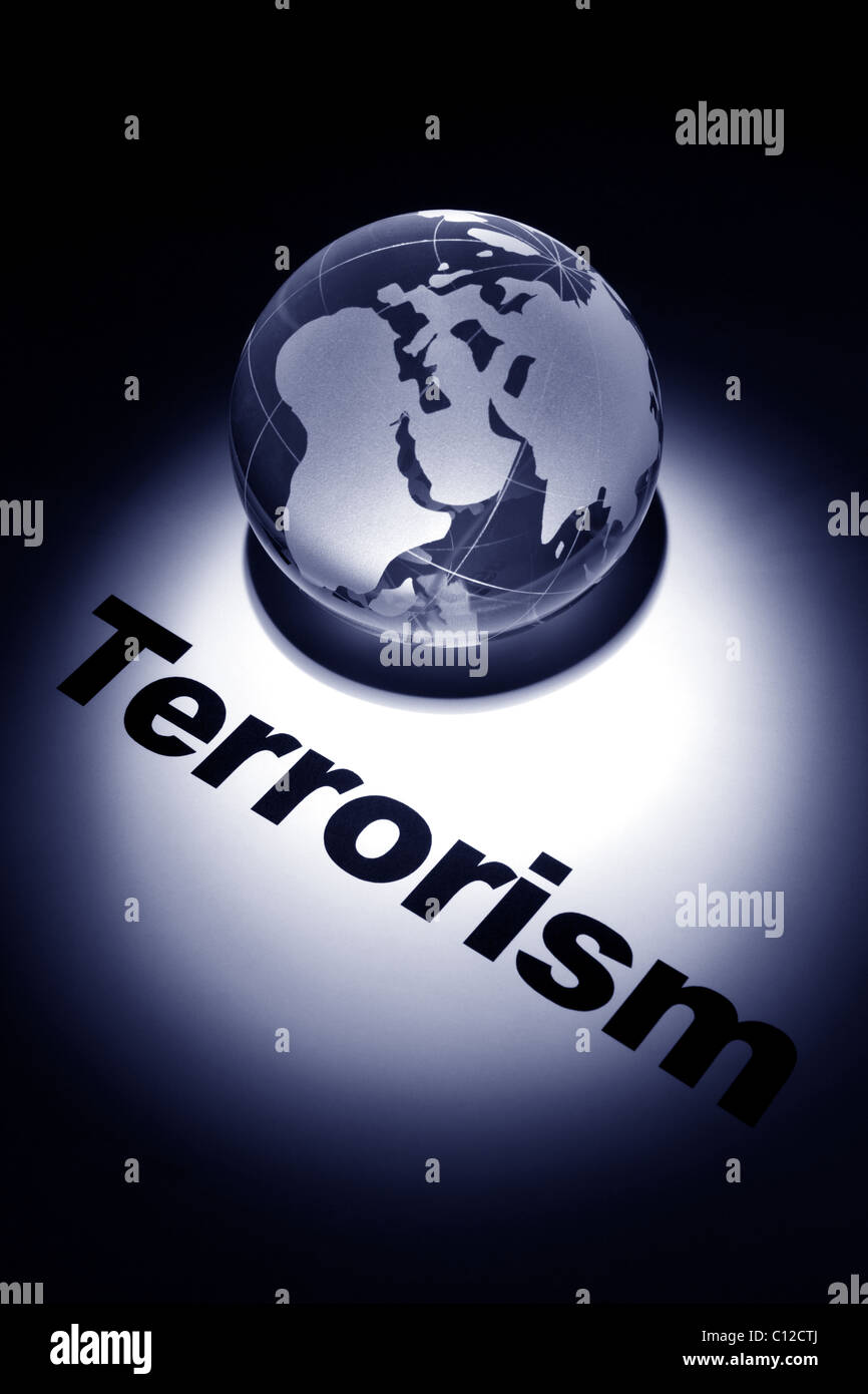 globe, concept of Global Terrorism Stock Photo - Alamy