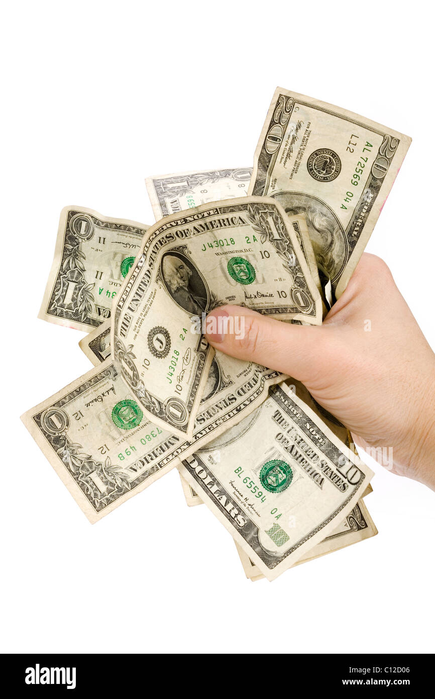 Hand Fist Full Of Money High Resolution Stock Photography and Images ...