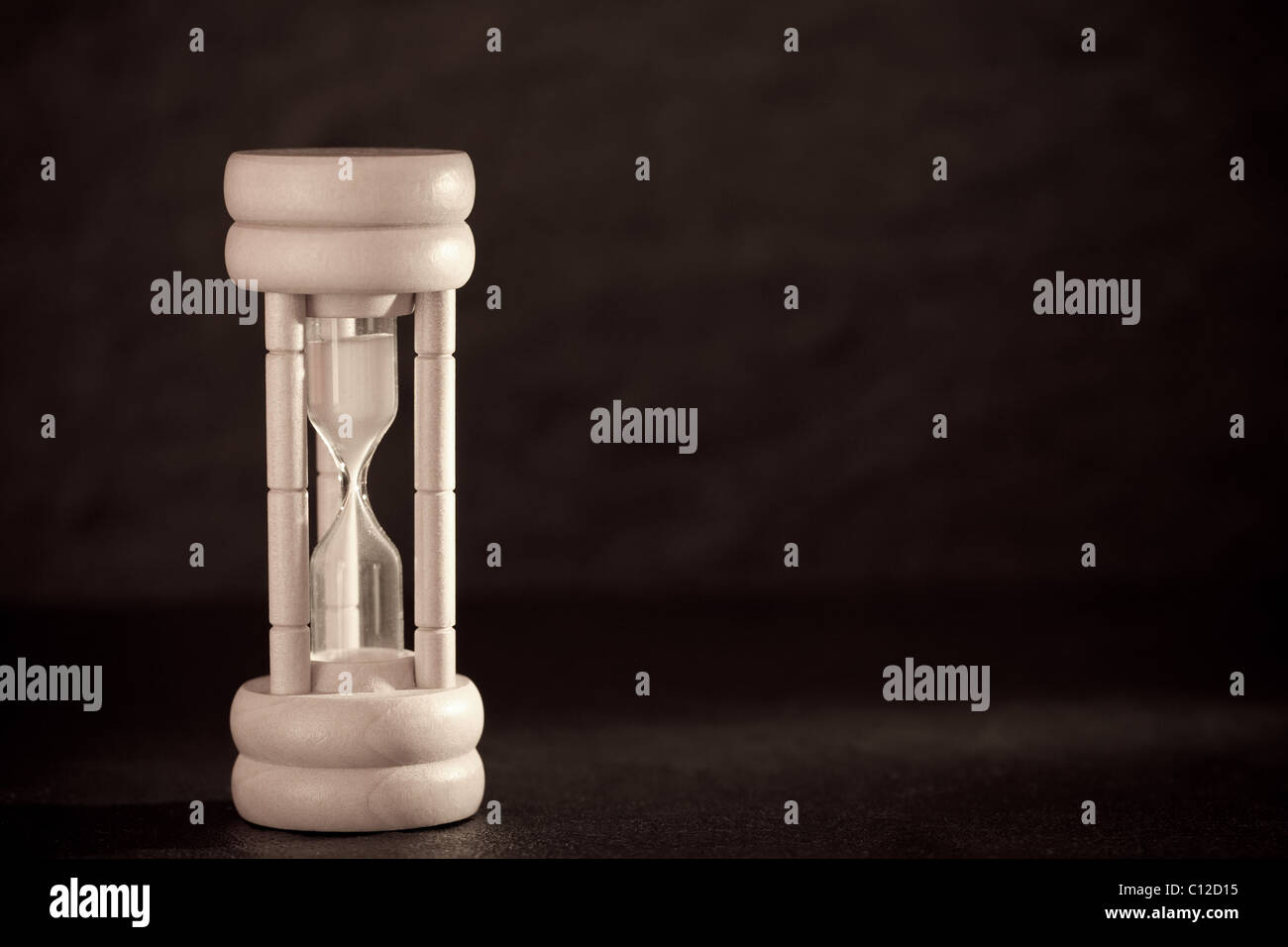 Time concept old hourglass on hi-res stock photography and images - Alamy