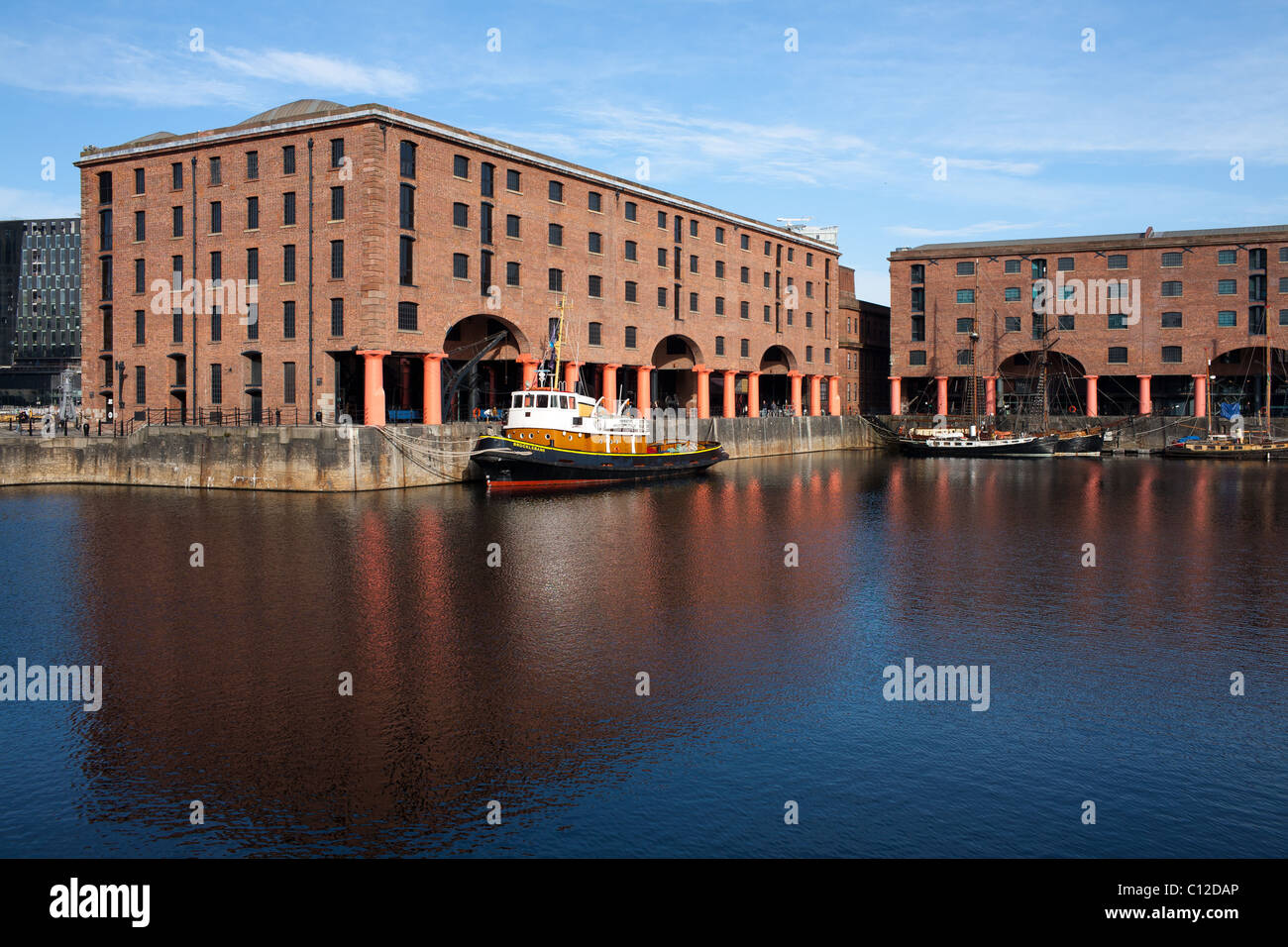 The Albert Dock in Liverpool Stock Photo - Alamy