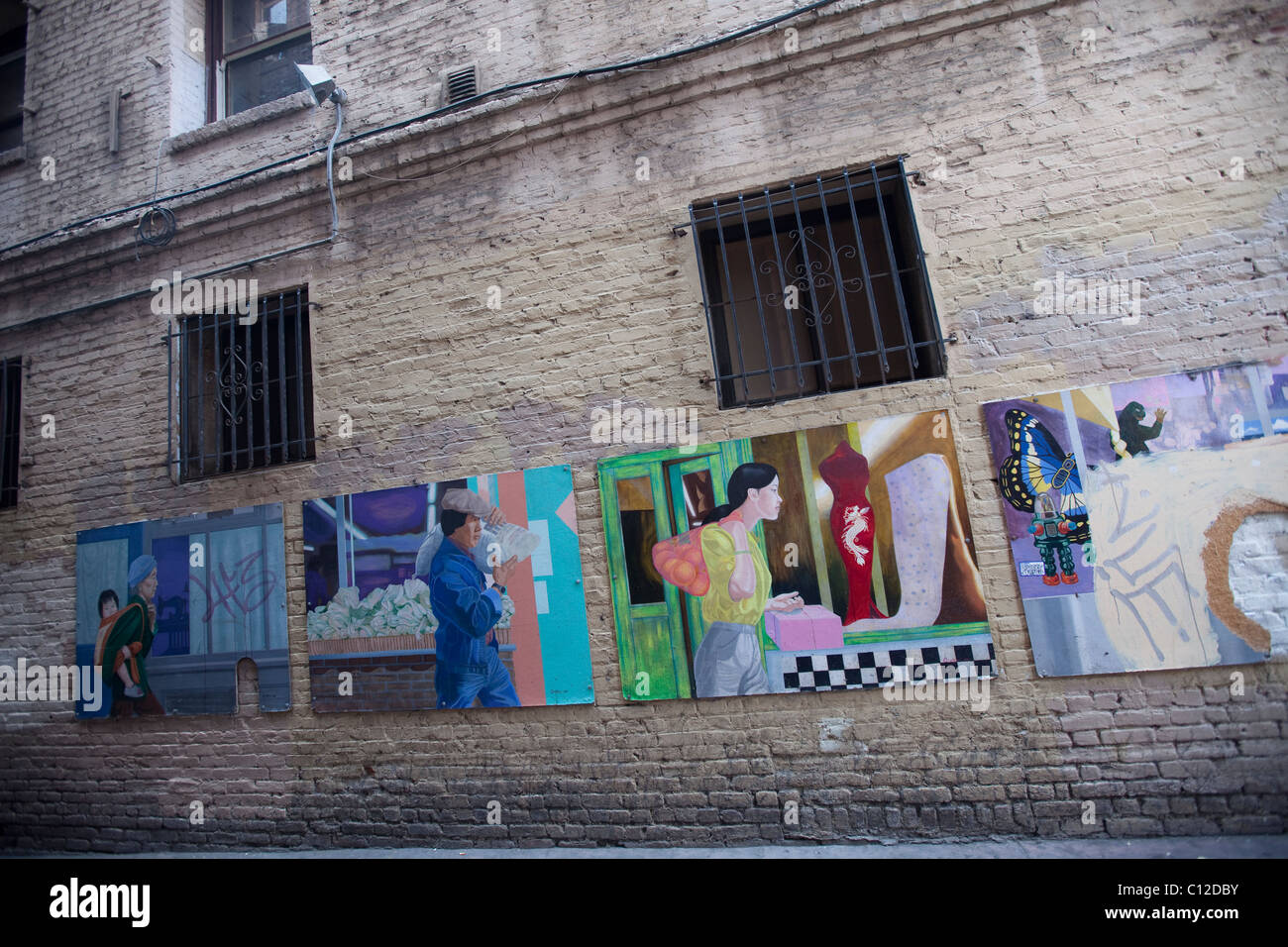 Chinatown alley san francisco hi-res stock photography and images - Alamy