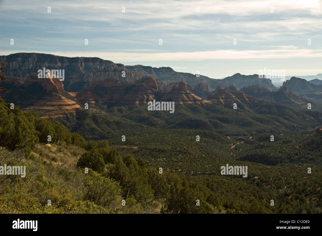 A View from Wilson Mountain at Sedona, Arizona, USA Stock Photo - Alamy