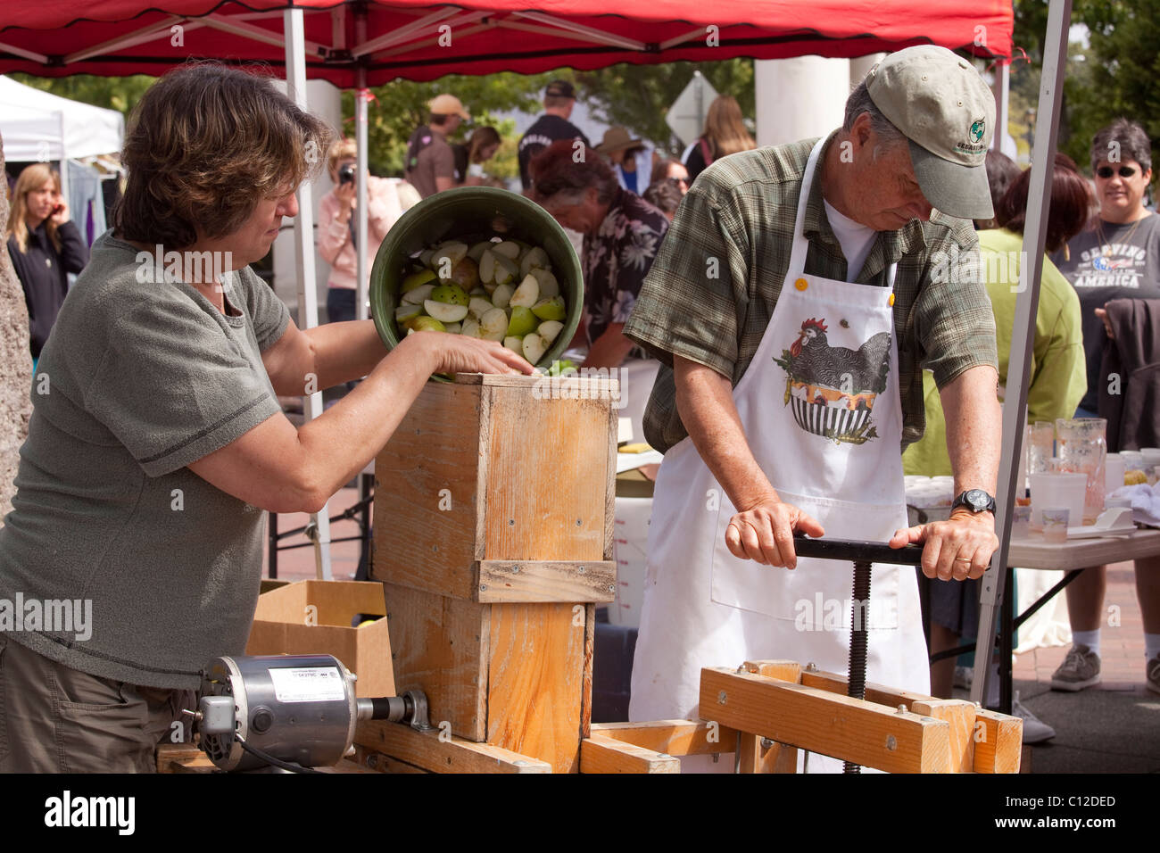 Traditional fruit press hi-res stock photography and images - Alamy