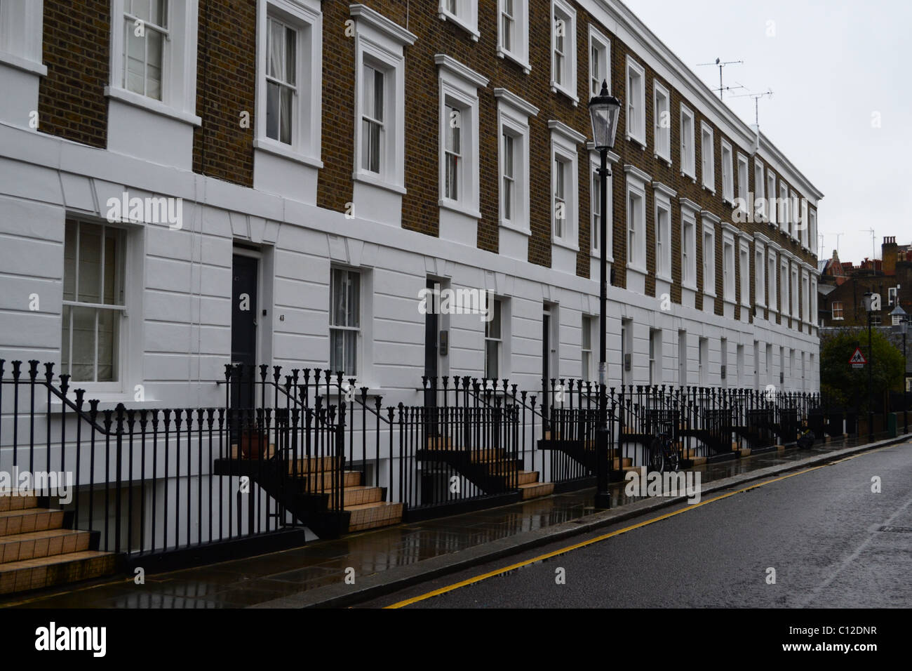 Traditional Houses in Chelsea, London, UK Stock Photo - Alamy