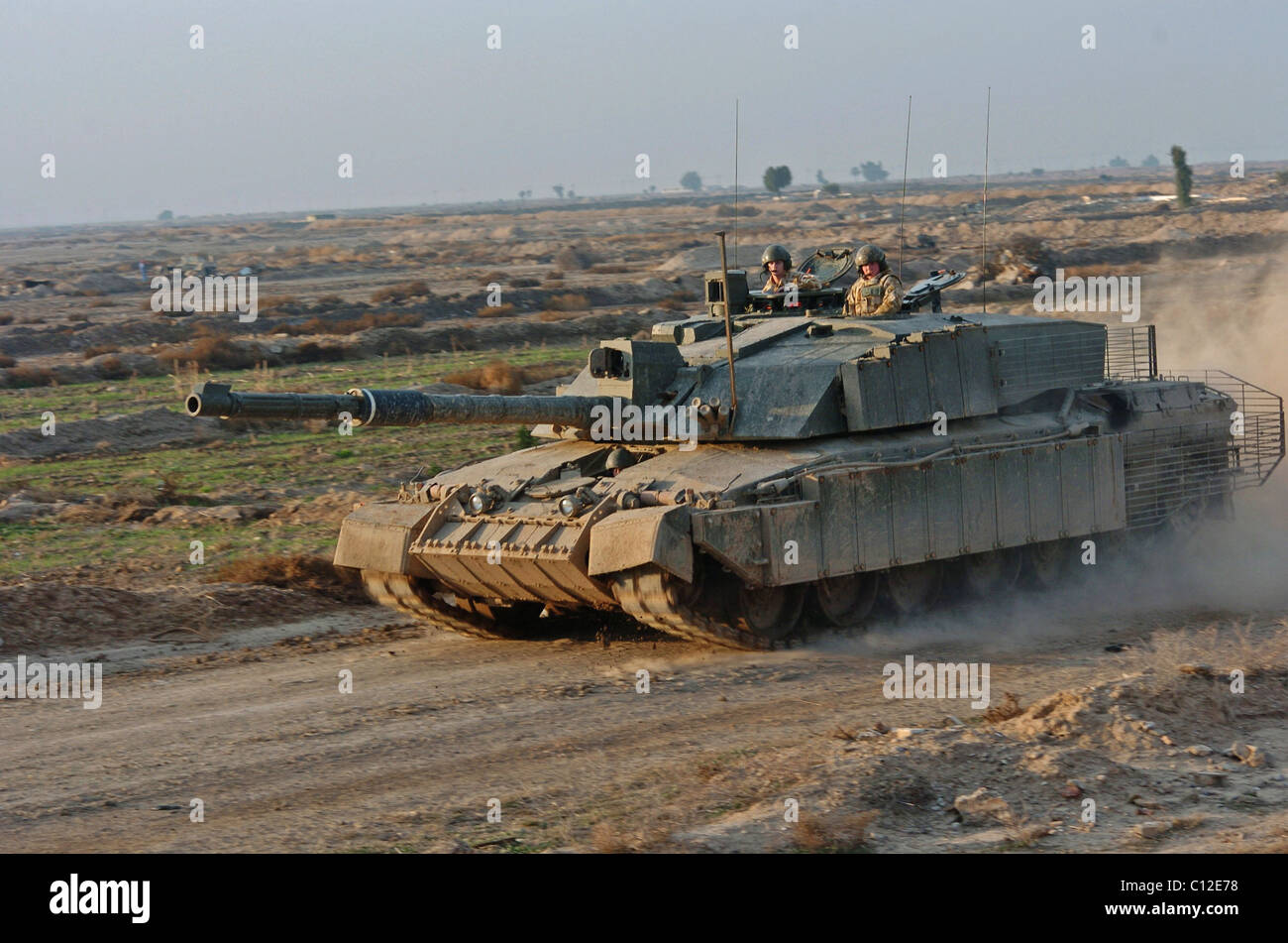 Challenger 2 main battle tanks - lknmear