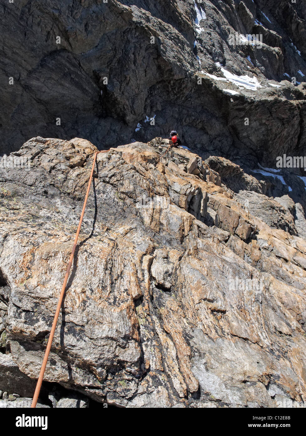 South pillar of the schreckhorn hi-res stock photography and images - Alamy