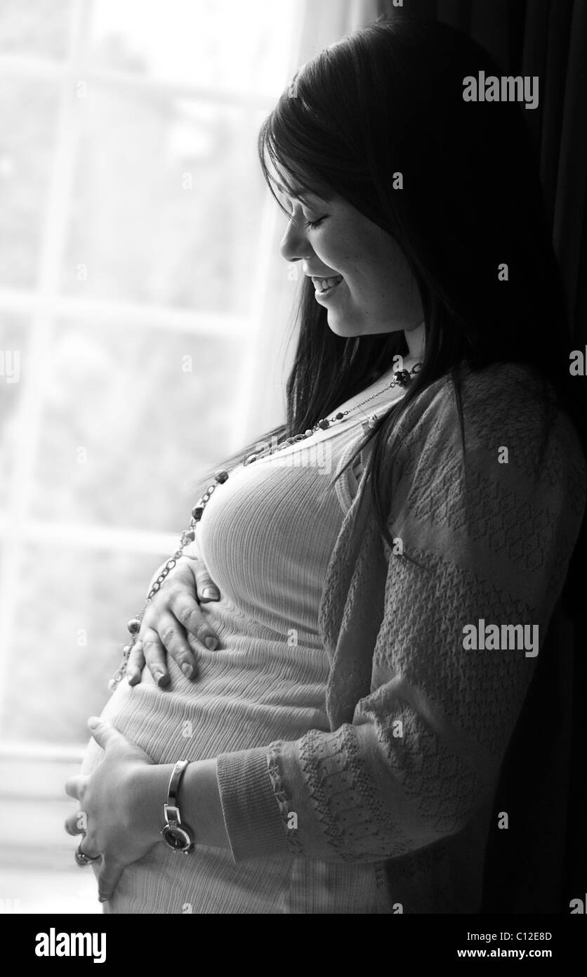 Pregnant teen hi-res stock photography and images - Alamy