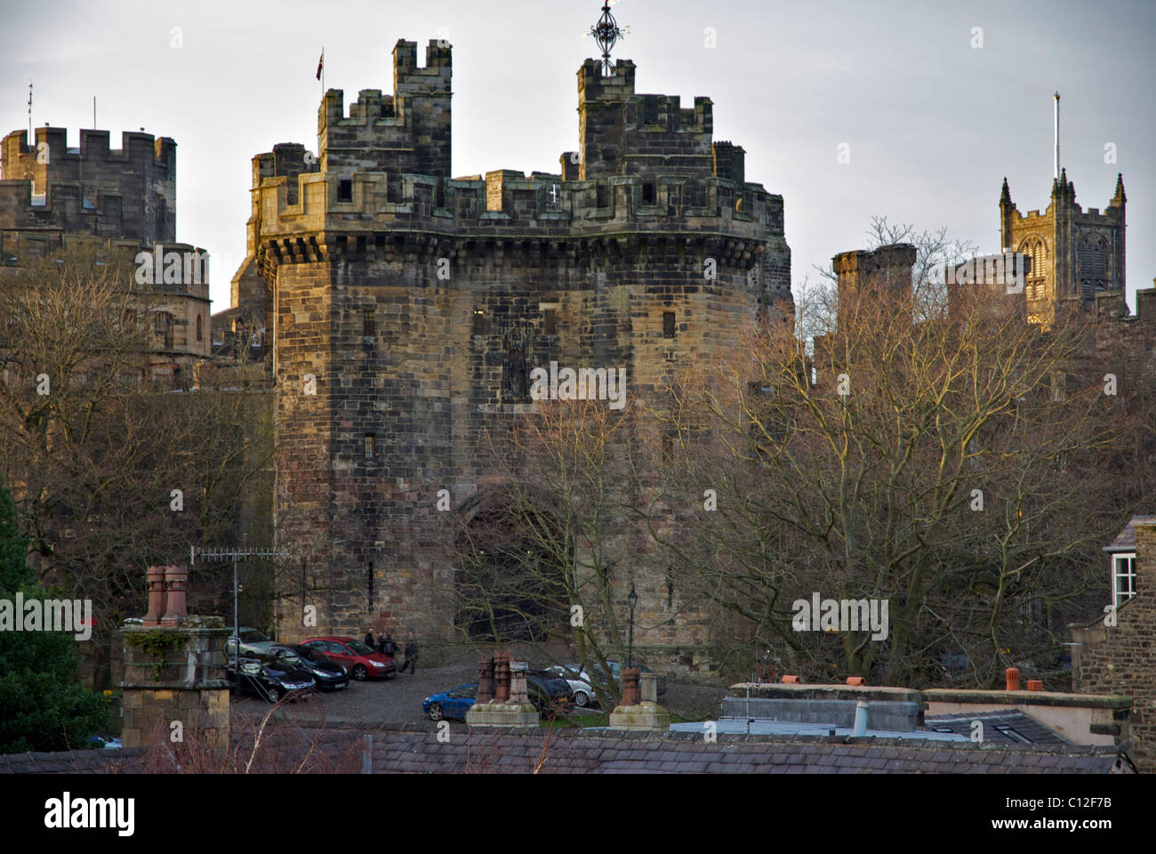 Lancaster Castle Prison Stock Photo - Alamy