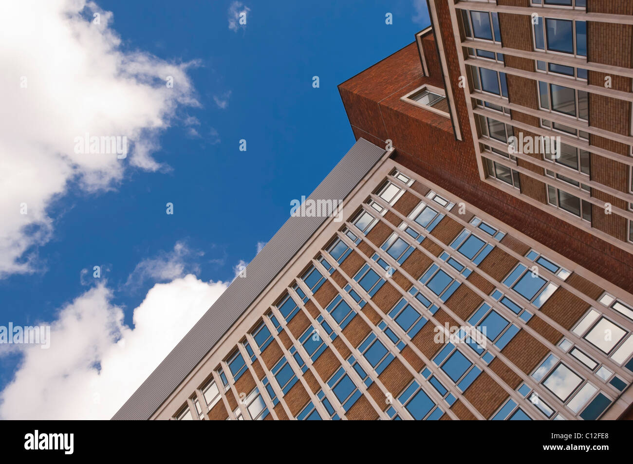 Windows on an office block in the Uk Stock Photo - Alamy