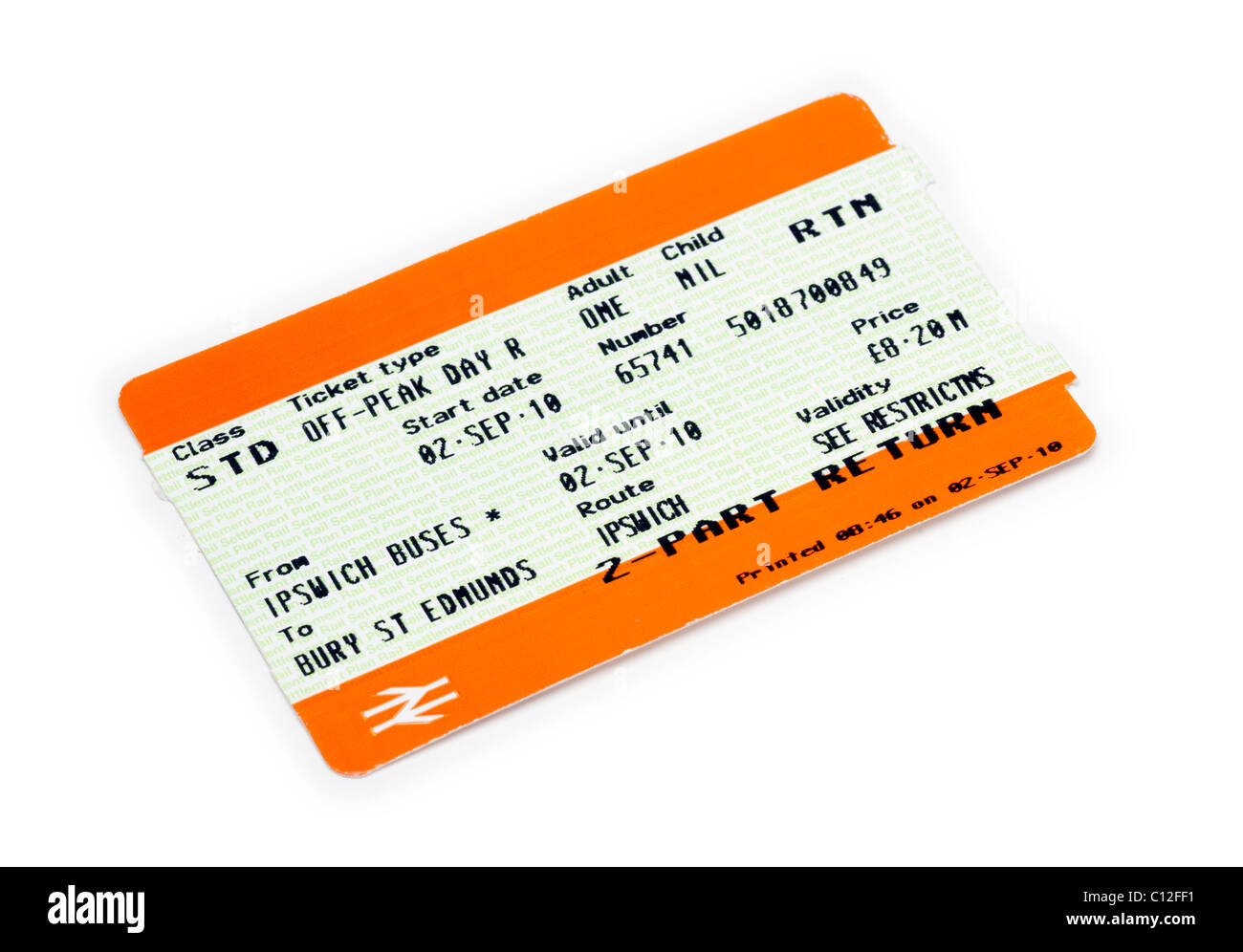 Bus Ticket England High Resolution Stock Photography And Images Alamy