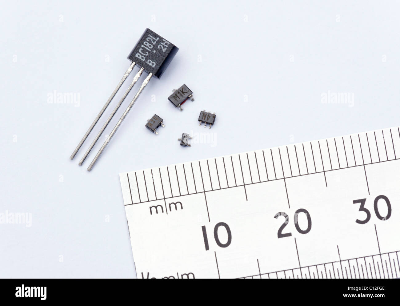 variety of different transistors Stock Photo - Alamy