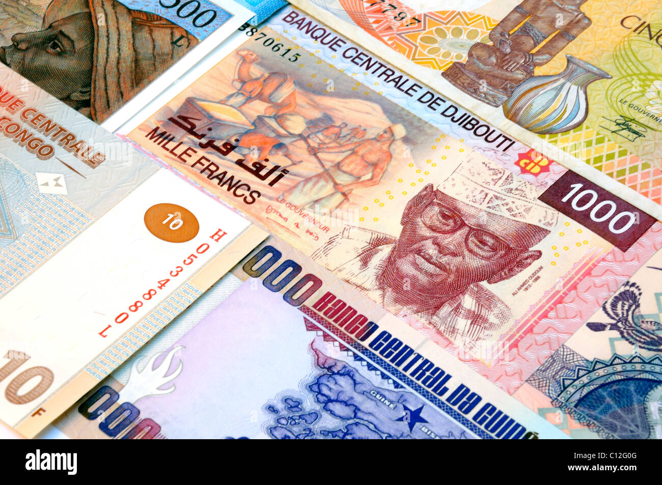 African Bank Notes Stock Photo - Alamy