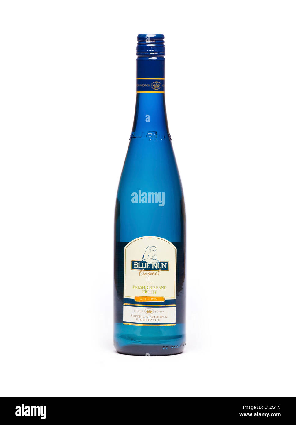 Blue nun bottle hi-res stock photography and images - Alamy