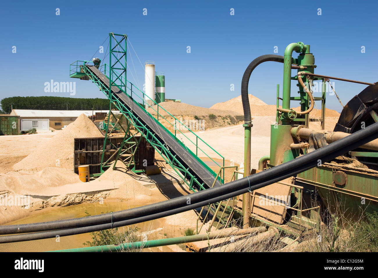 Sand conveyor hi-res stock photography and images - Alamy