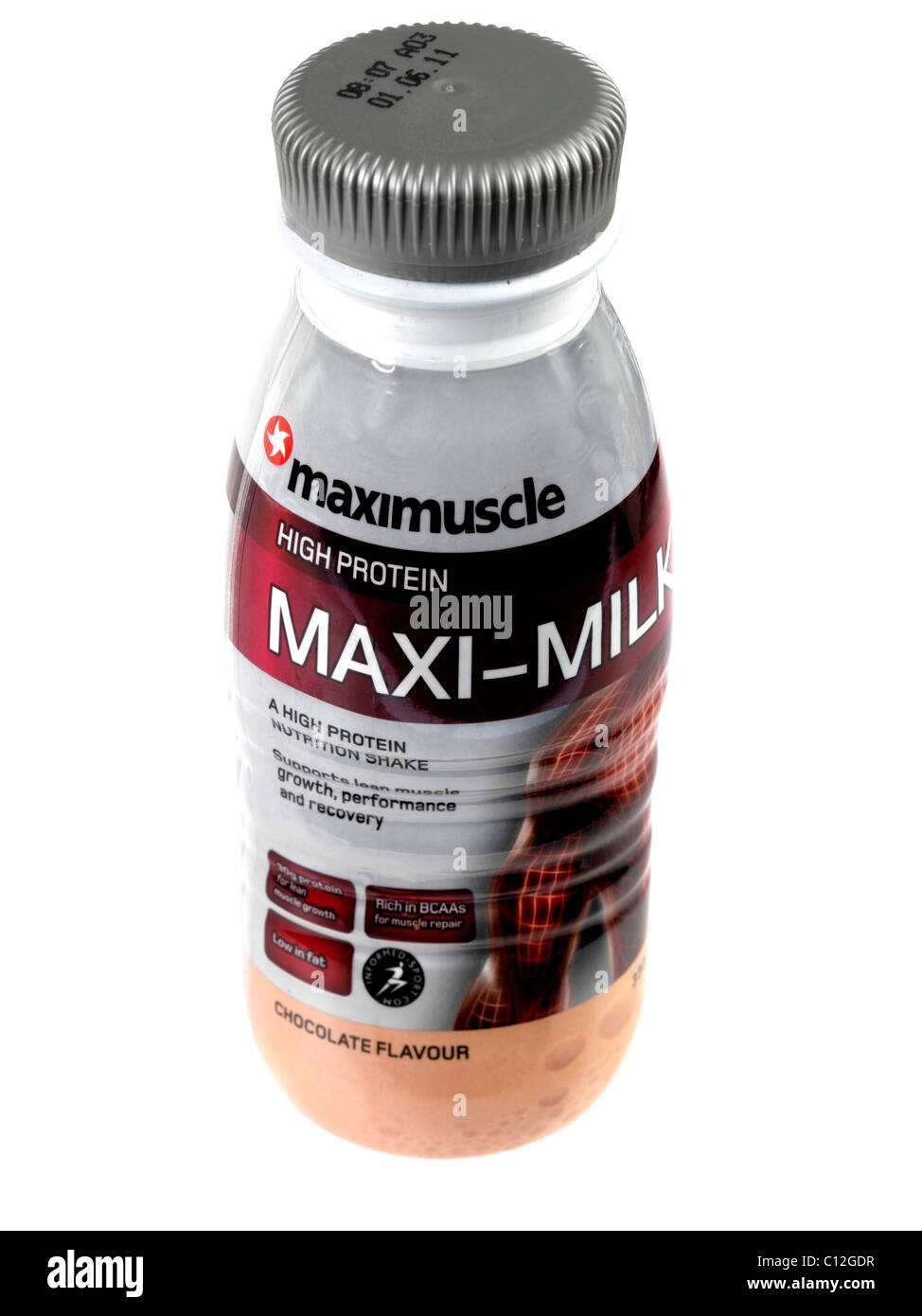 Maximuscle Protien Drink Stock Photo - Alamy