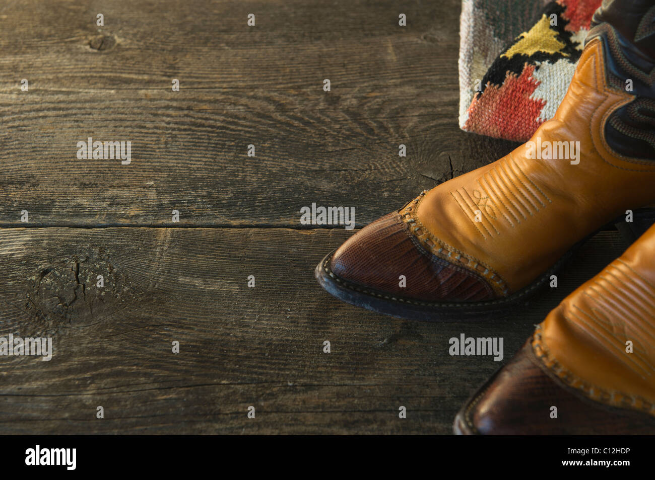 Pair Cowboy Shoes High Resolution Stock Photography and Images - Alamy