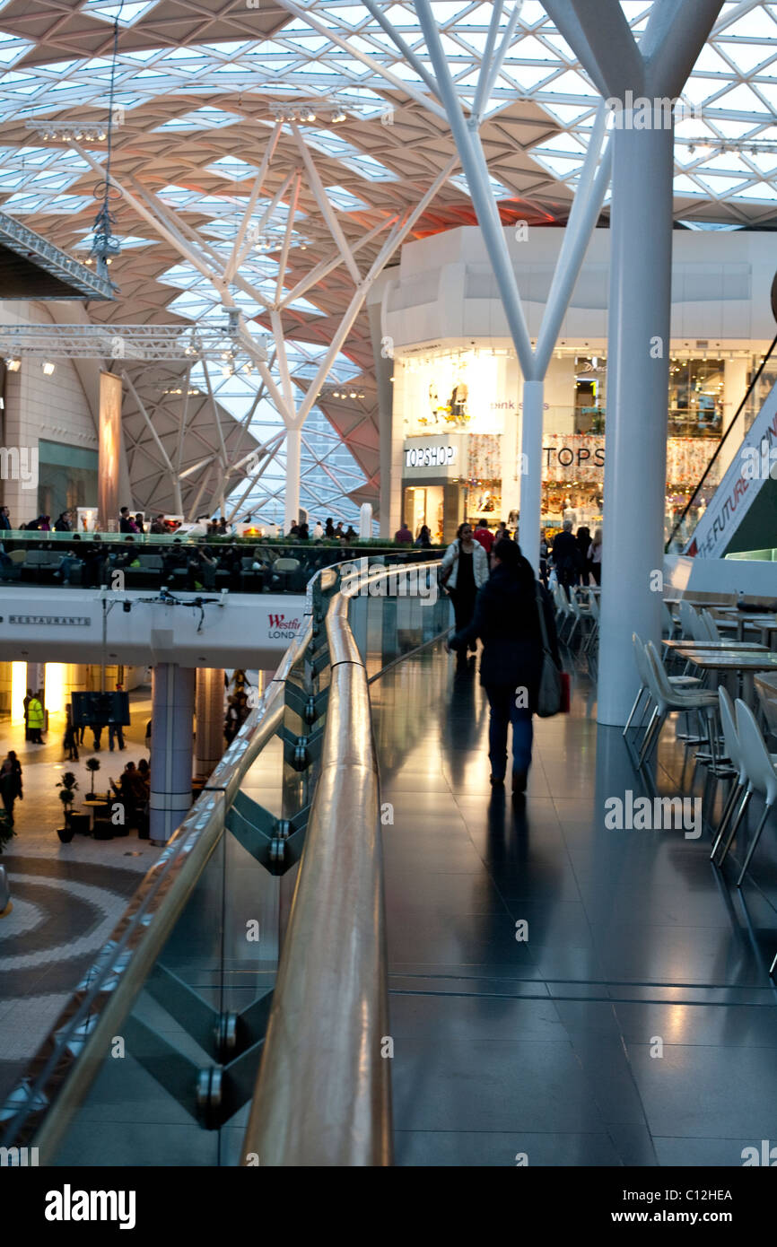 Westfield Shopping Arcade Mall Centre High Resolution Stock Photography ...