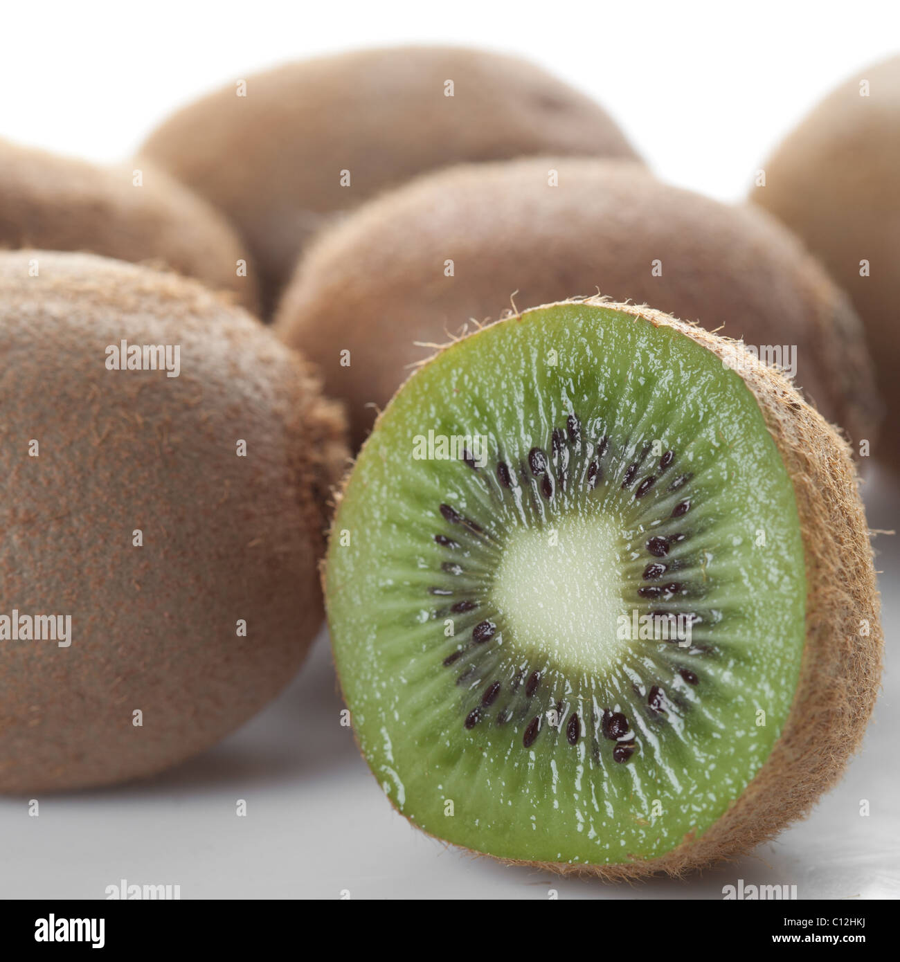 Macro fruit texture Cut Out Stock Images & Pictures - Alamy