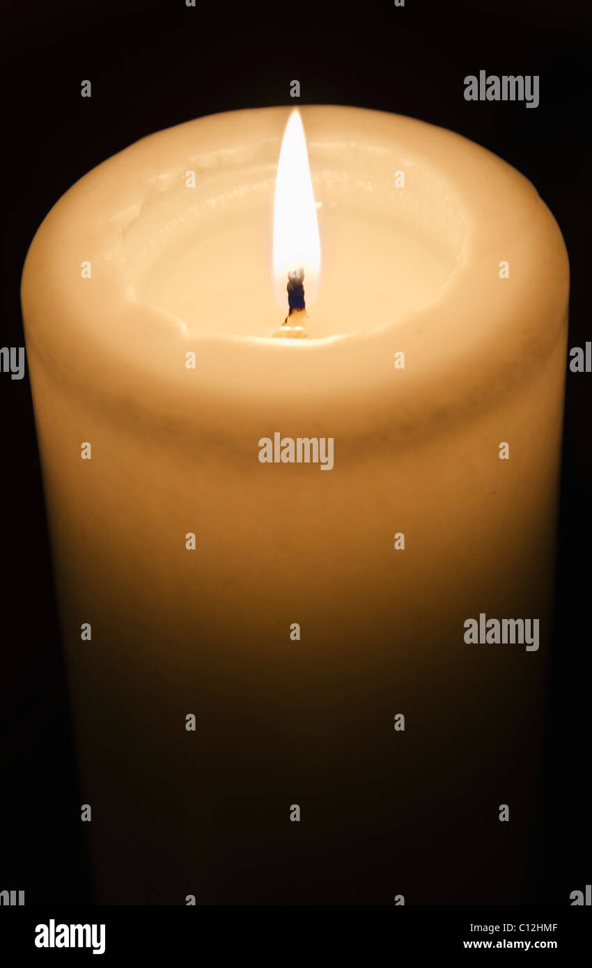 Simple candle flame hi-res stock photography and images - Alamy
