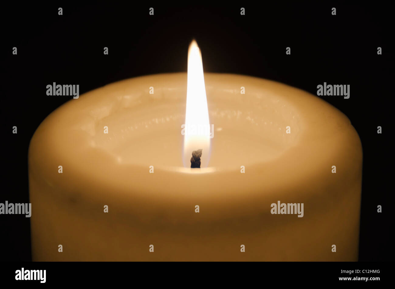 Simple candle flame hi-res stock photography and images - Alamy