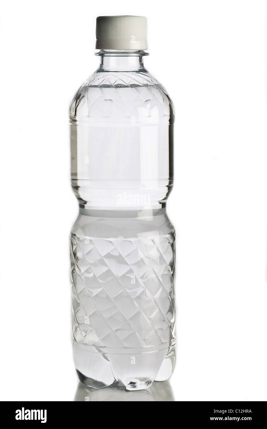 Water bottle isolated on white background Stock Photo - Alamy