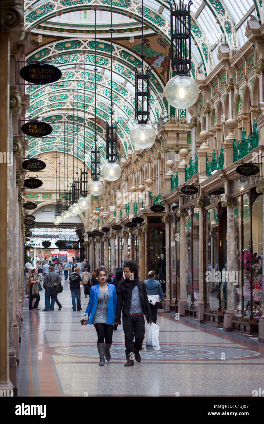 County Arcade Leeds Stock Photo - Alamy